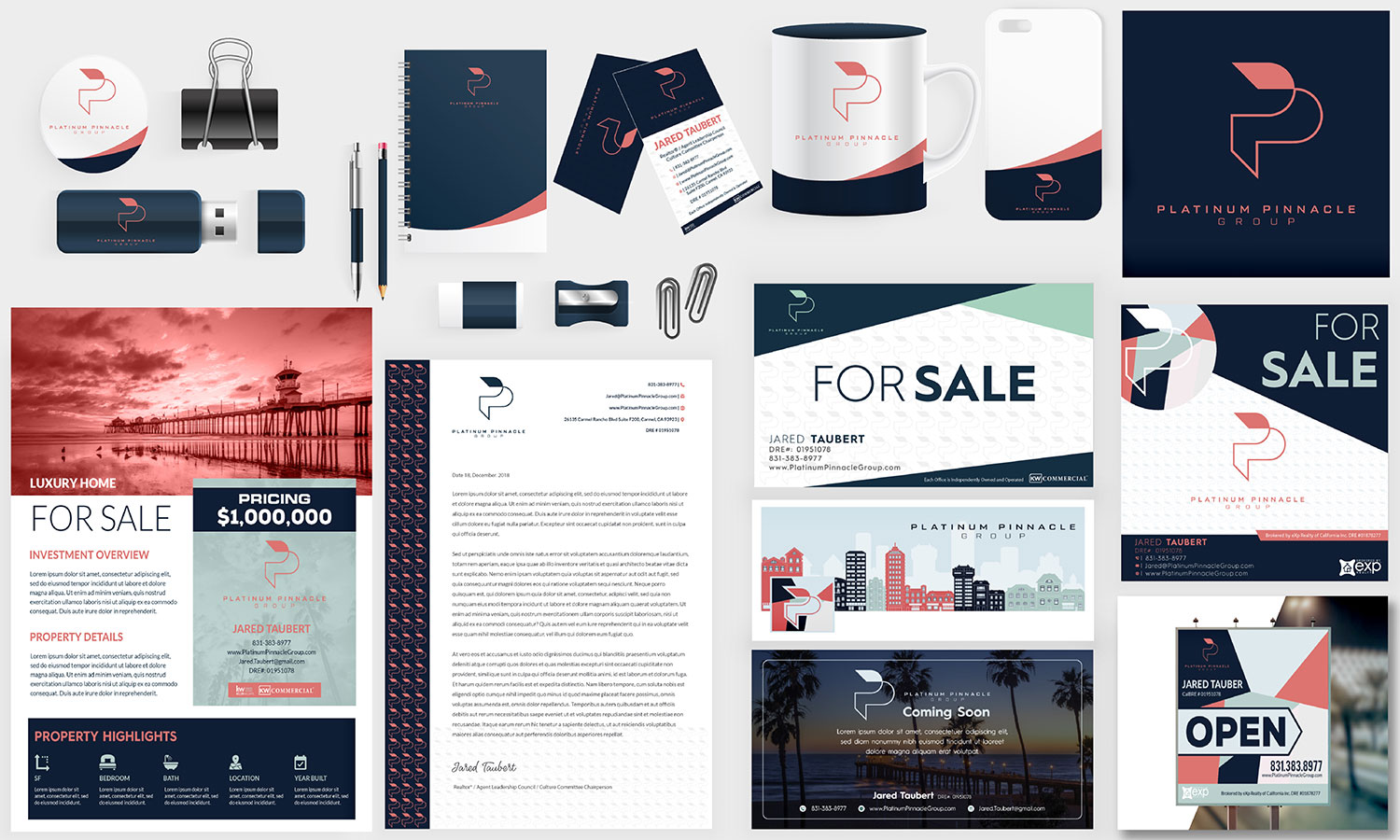 Commercial Real Estate Graphic Design - Built to Suit Brands